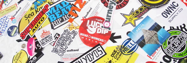 Custom Stickers NZ | Custom Sticker Printers | Auckland